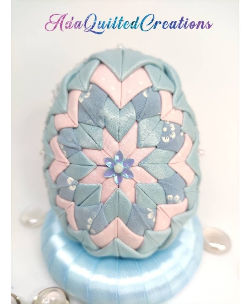 Porcupine Easter egg - Ada Quilted Creations