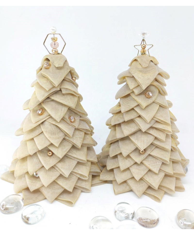 Mini organza tabletop tree - Ada Quilted Creations