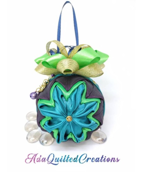 Flower pattern - PDF Tutorial - Ada Quilted Creations