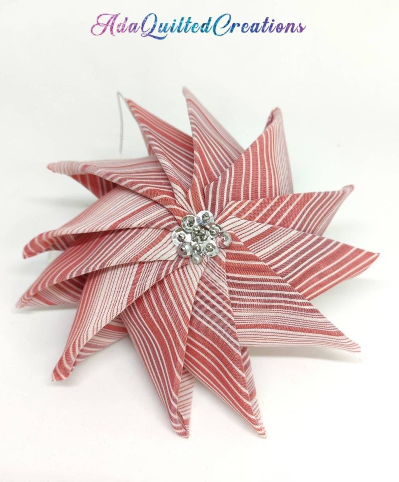 Pinwheel ornament - Ada Quilted Creations