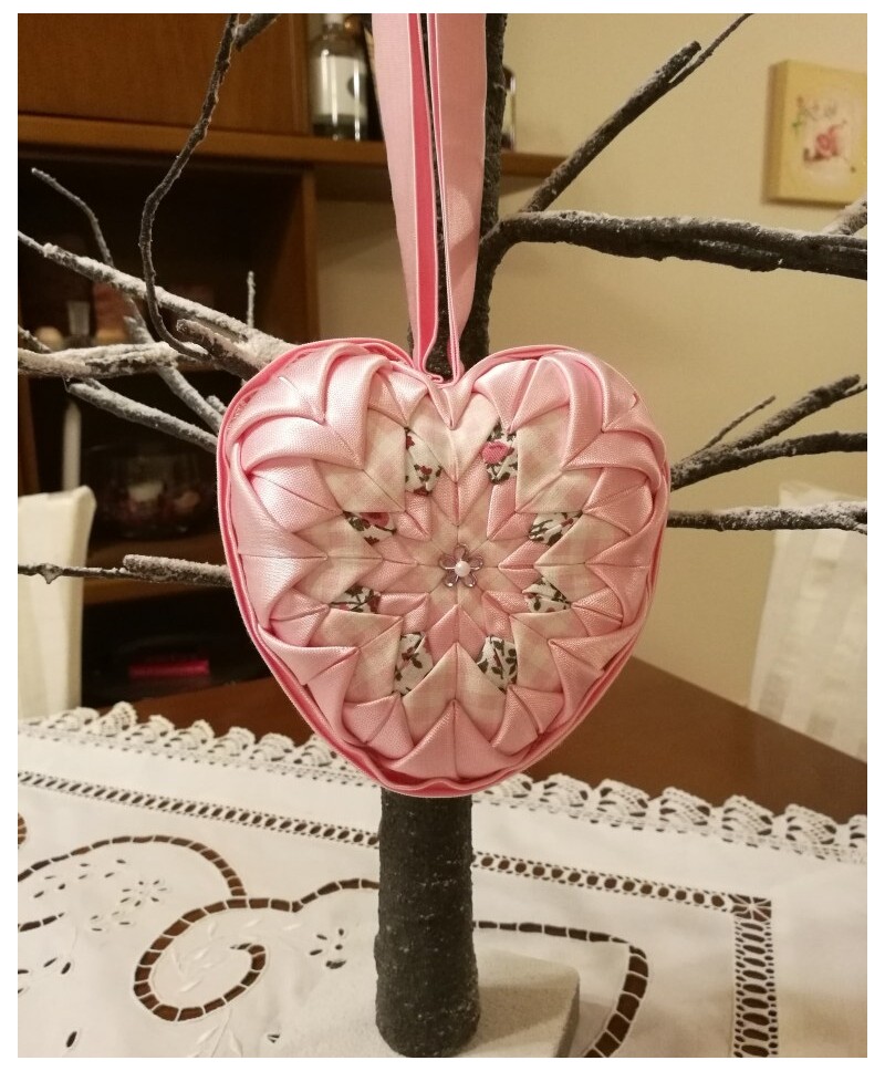 Star gazer heart pattern - PDF tutorial - Ada Quilted Creations