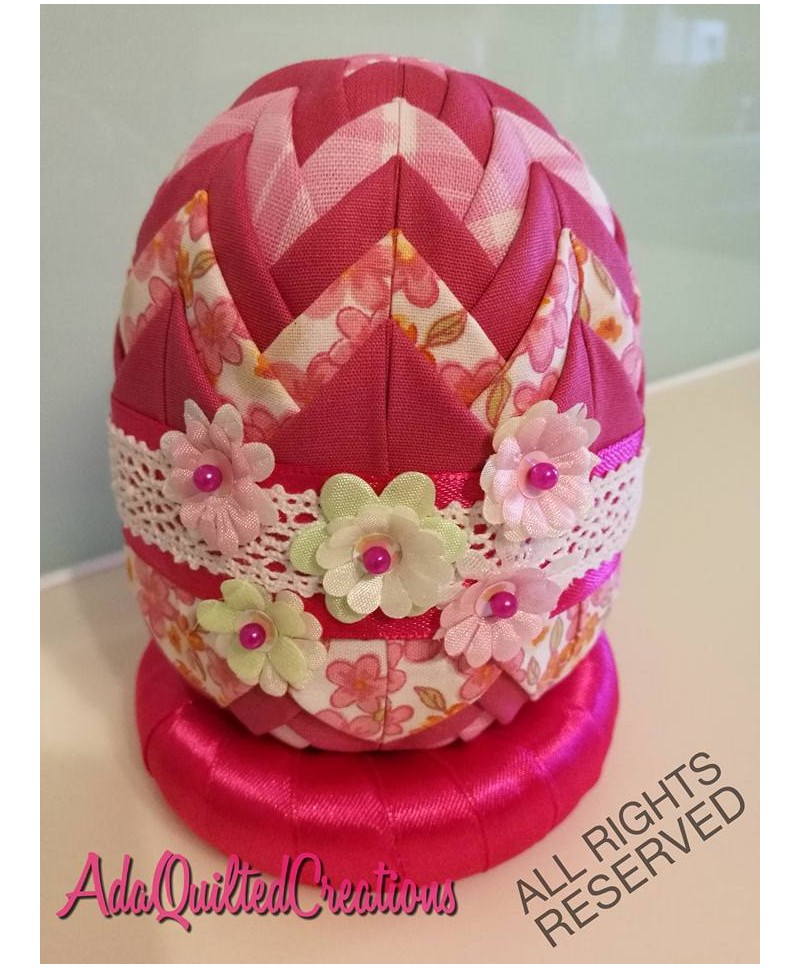 Easter egg décor - Ada Quilted Creations
