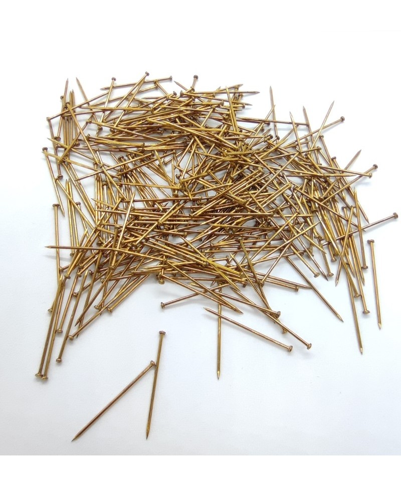 Golden craft pins (25 gr) - Ada Quilted Creations