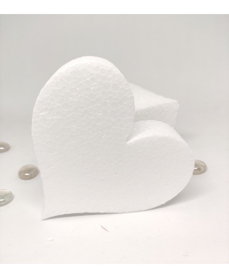 Styrofoam heart slices (set of 6) - Ada Quilted Creations