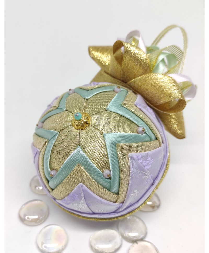 Six point star ornament - Ada Quilted Creations
