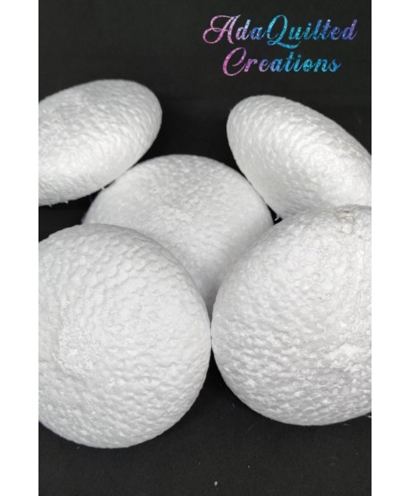 Oval foam discs (set of 10) - Ada Quilted Creations