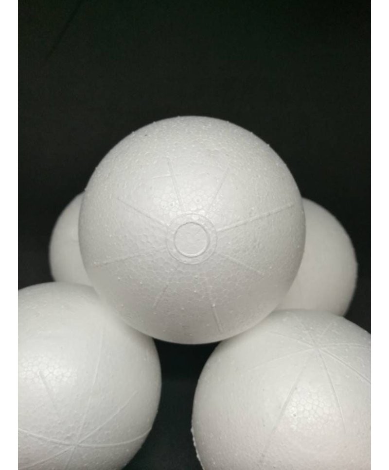 Polystyrene marked balls 7 cm (2.76") (set of 6) - Ada Quilted Creations